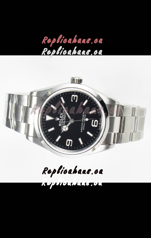 THEHAUSCA102024-10371 Rolex Explorer I Super Clone M124270 Black Dial ...